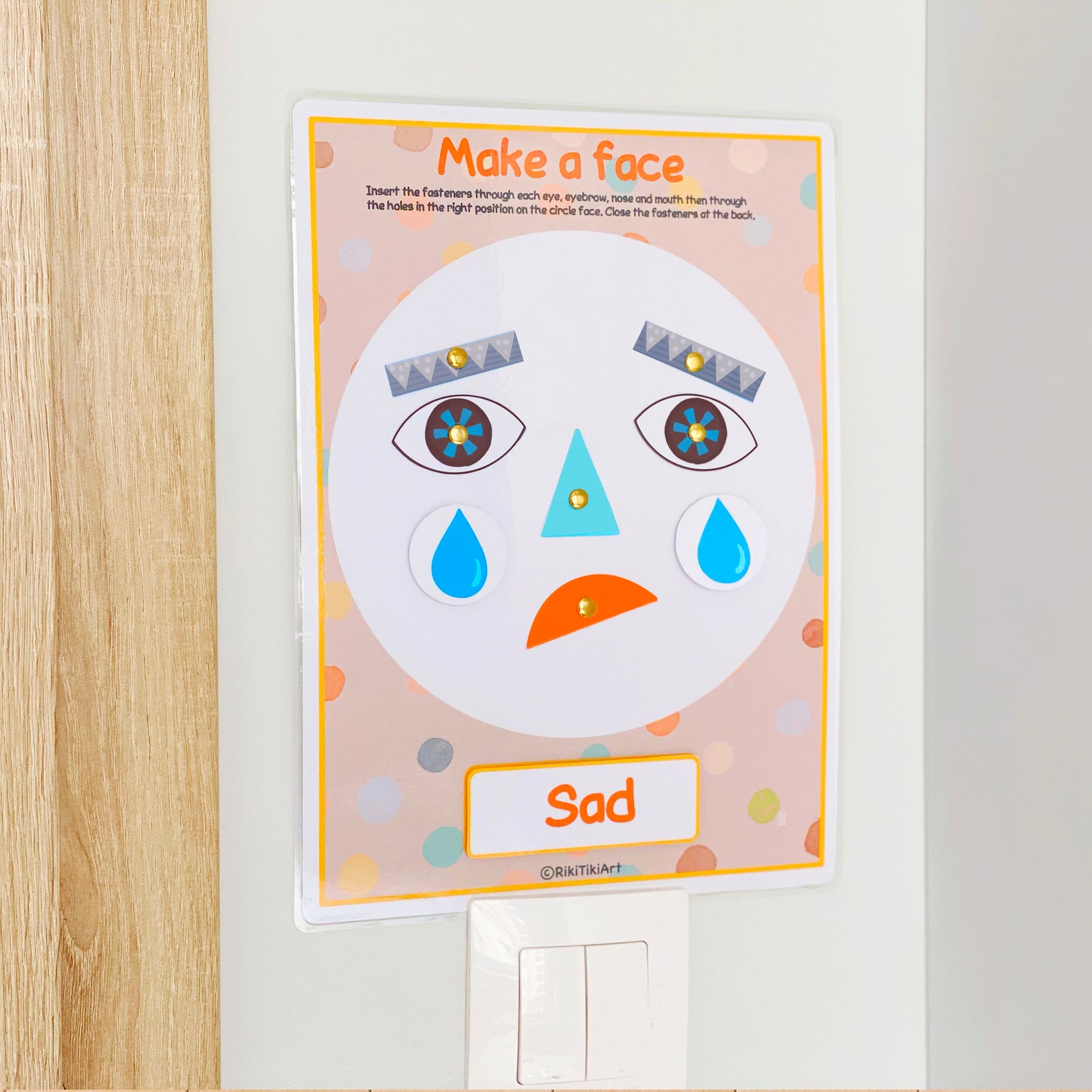 Printable Emotions Activity for Toddlers Feelings Kindergarten Pre-k ...