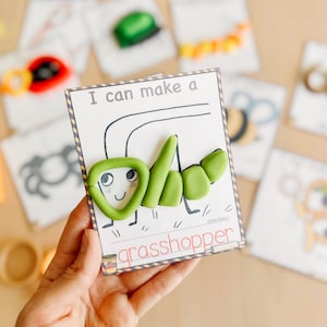 Insects Play Dough Mats Summer Theme Playdough Mats Bug Montessori ...