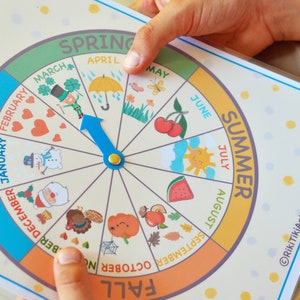 Wheel of the Year - Seasons Wheel Homeschool Toddler Activities ...