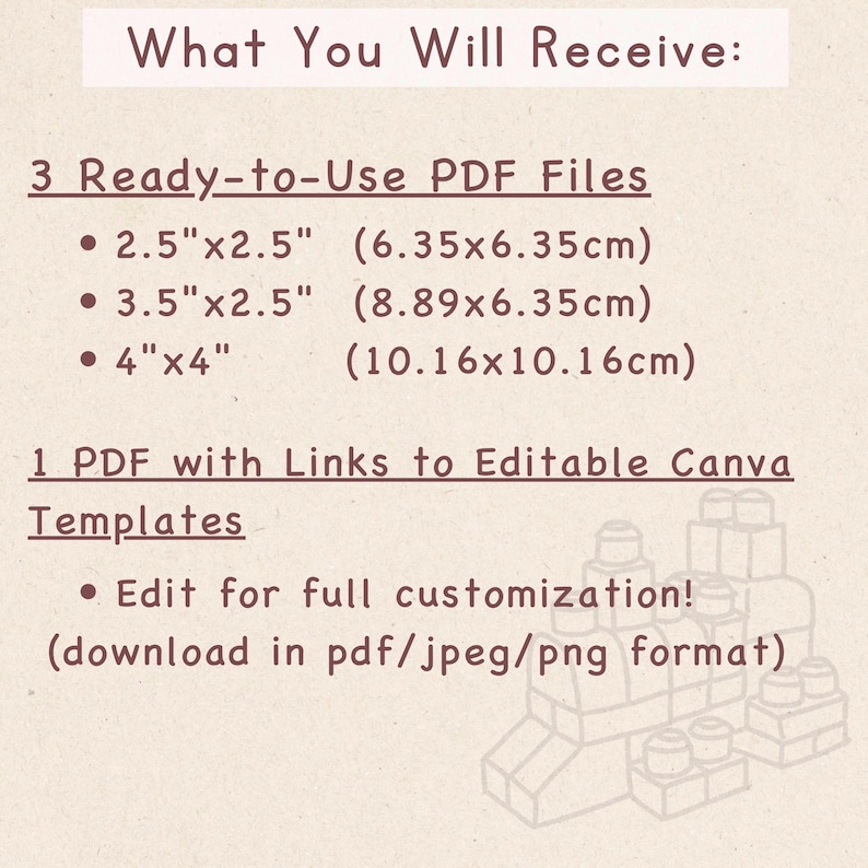 Editable Toy Bin Labels B&W Printable Storage Box Labels Minimalistic ...