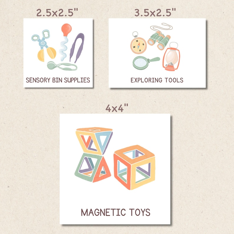 Editable Toy Bin Labels - Playroom Storage Box Organization, Daycare ...