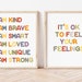 8 Calm Down Corner Posters Rainbow Classroom Psychology Prints Growth ...