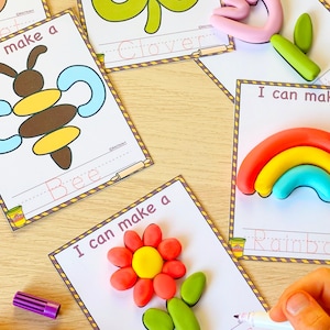 360+ Play Dough Mats Toddler Printable Activities Playdough Mats ...