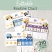 Kids Chore Routine Chart Deluxe DIY Set [printable & JAPANESE] Daily ...