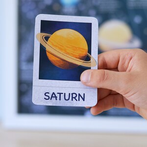 Solar System Flashcards, Printable Montessori Materials, Homeschool ...