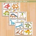 Dinosaur Play Doh Mats Visual Cards Printable Play Dough Party ...