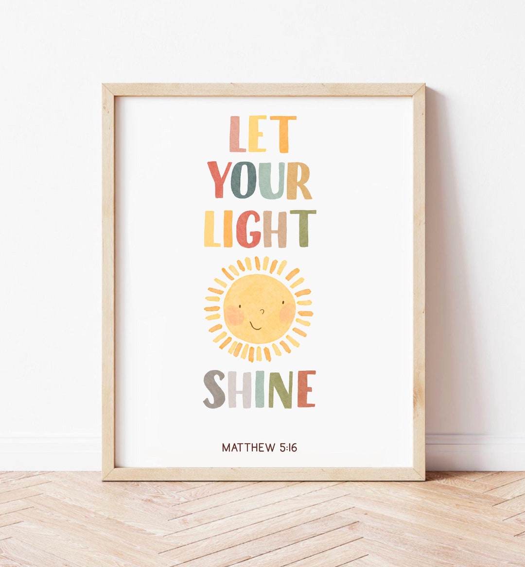 Classroom Christian Wall Art Boho Bible Verse Wall Art Christian ...