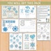 Snow Unit Study Snowflakes Printable Resources Homeschool Learning ...
