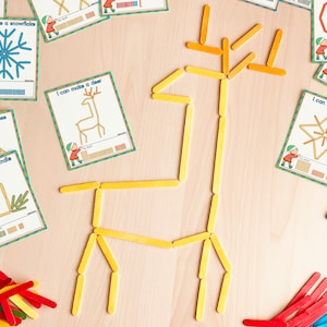 Winter Popsicle Sticks Mats Printable Christmas Activities for Kids ...