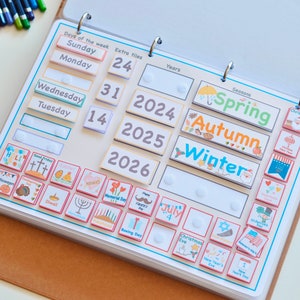 Busy Book My Morning Bundle, Circle Time Printable Preschool Curriculum ...