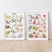 Four Seasons Printable Wall Art Downloadable Prints Watercolor Nursery ...