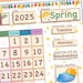 16x20 Perpetual Calendar Printable Classroom Calendar Homeschool ...