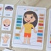 Body Parts Busy Bundle, Printable Montessori Materials Educational ...
