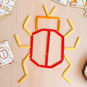 Spring Popsicle Sticks Activity Montessori Printable Activities for ...