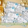 Snowflakes Play Dough Mats Montessori Winter Activities Printable ...