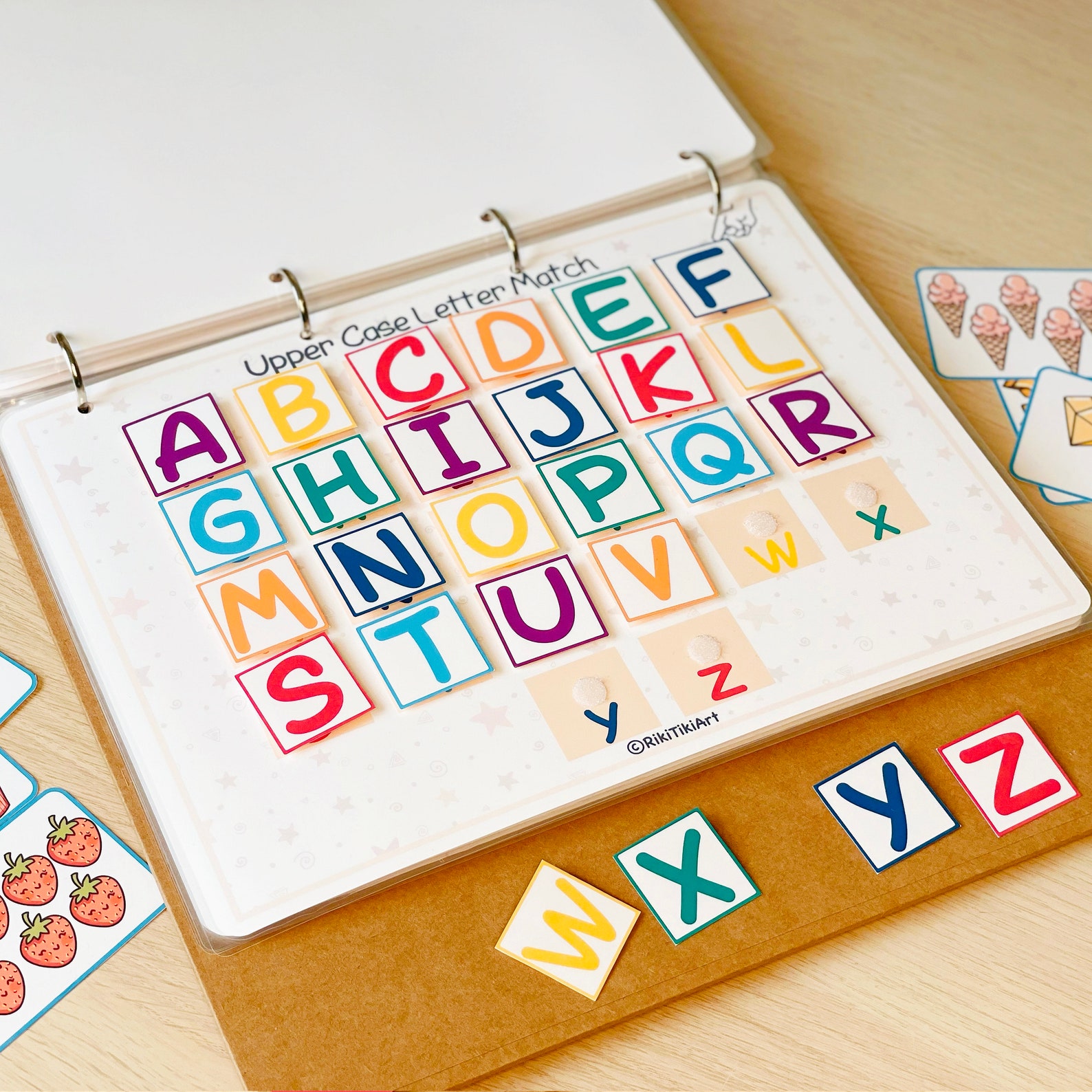 Toddler Learning Binder Printable Toddler Busy Book Girl Version ...