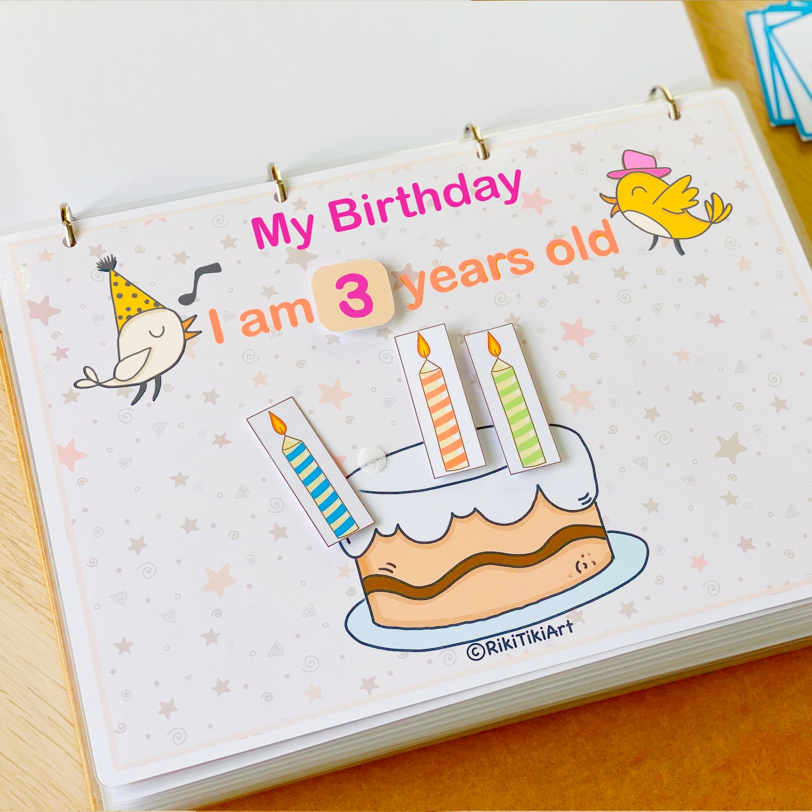 Toddler Learning Binder Printable Toddler Busy Book Girl Version ...