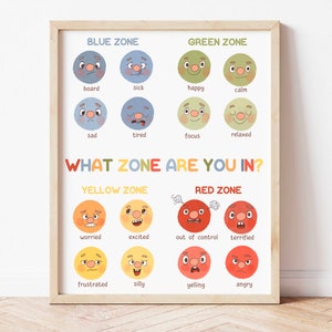 School Counseling Posters Calm Down Corner Downloadable Prints Social ...