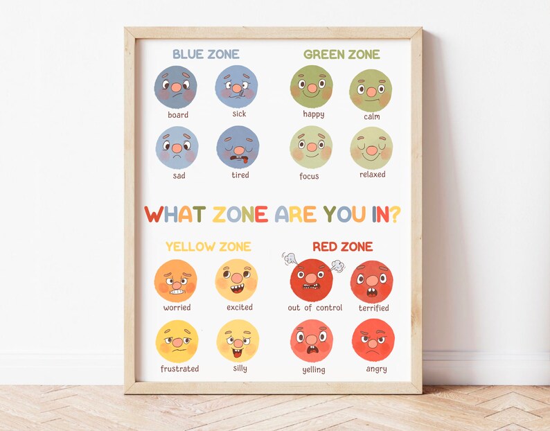 School Counseling Posters Calm Down Corner Downloadable Prints Social ...