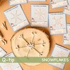 Snowflakes Play Dough Mats Montessori Winter Activities Printable ...