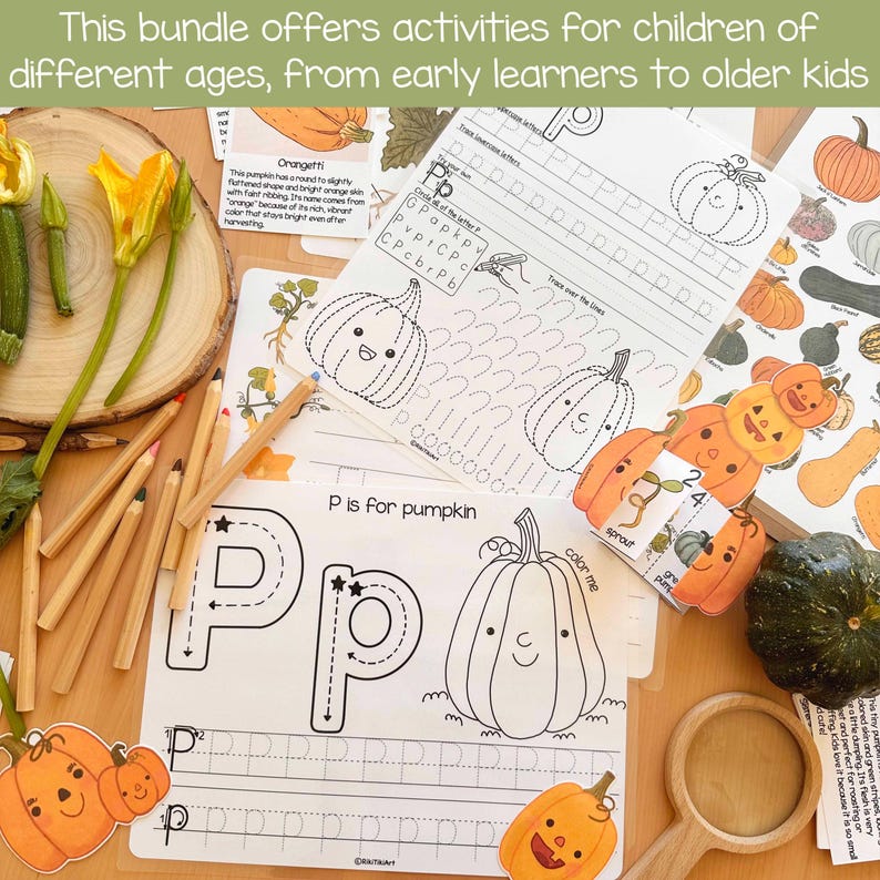 Fall Unit Studies Bundle – Spiders, Bats, Pumpkins & Turkey Unit Study ...