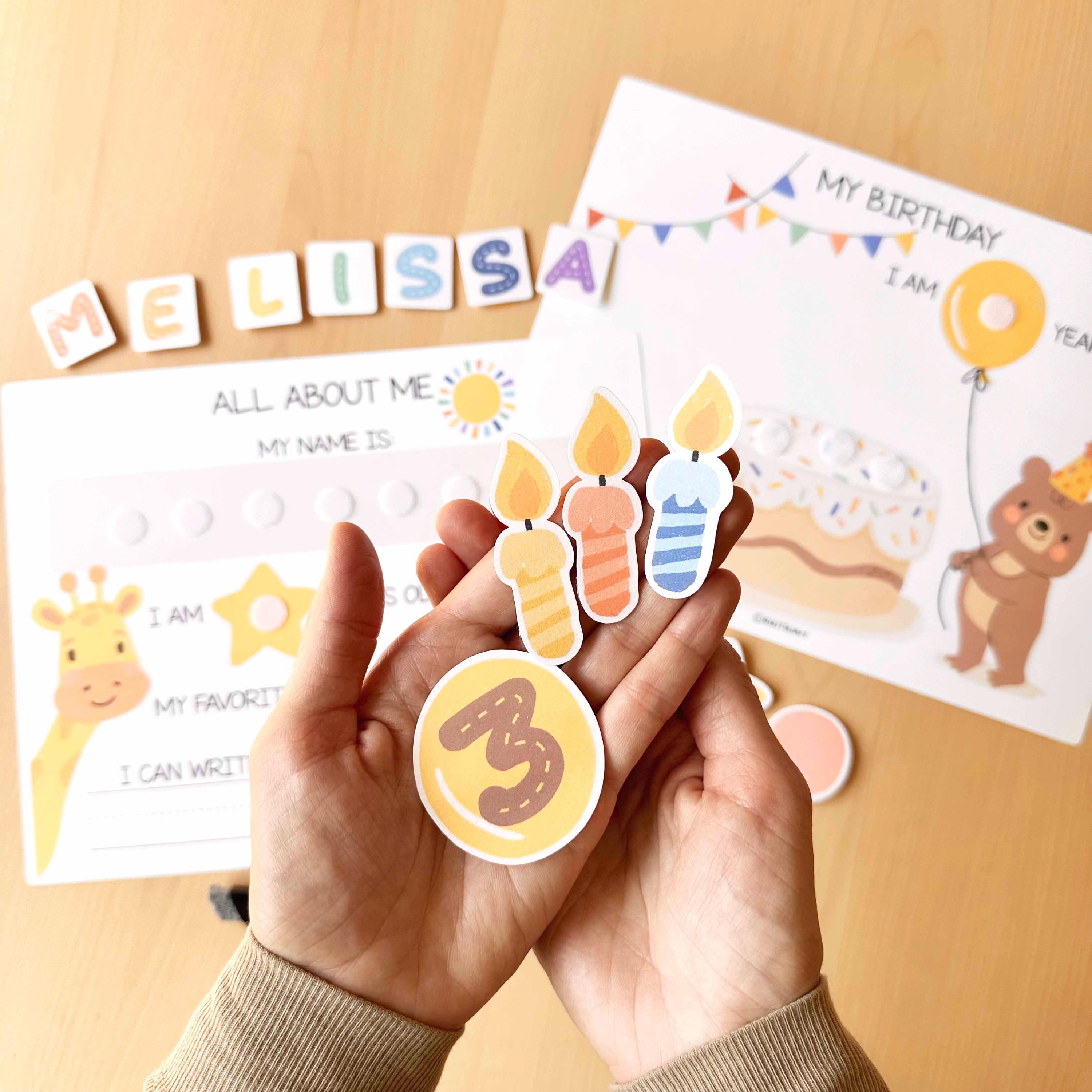 All About Me Worksheets Printable Name Activity Toddler Name Puzzle ...
