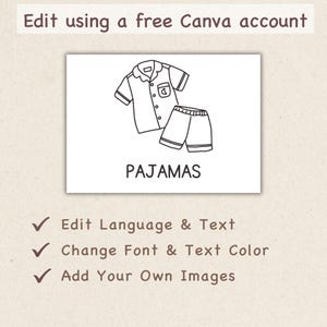 140 Toddler Dresser Labels Editable Clothing Drawer Signs Closet Labels ...