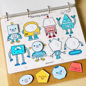 Personalized Toddler Busy Book Printable Preschool Activities ...