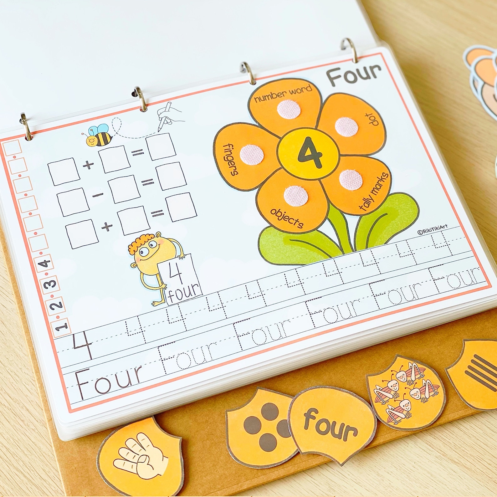 Maths Busy Book Printable Toddler Activities Preschool - Etsy UK