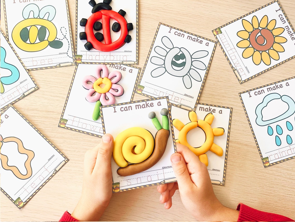 360+ Play Dough Mats Toddler Printable Activities Playdough Mats ...