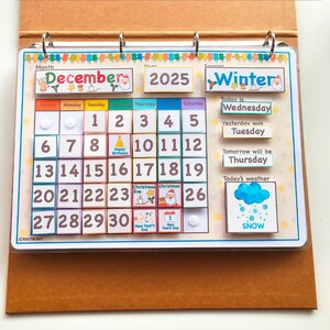 Morning Board Kids Perpetual Calendar Printable Classroom Calendar ...