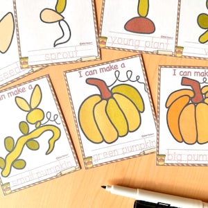 Pumpkin Play Dough Mats Fall Fine Motor Skills Pumpkin Activity Kids ...