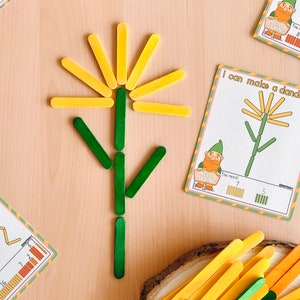 Spring Popsicle Sticks Activity Montessori Printable Activities for ...
