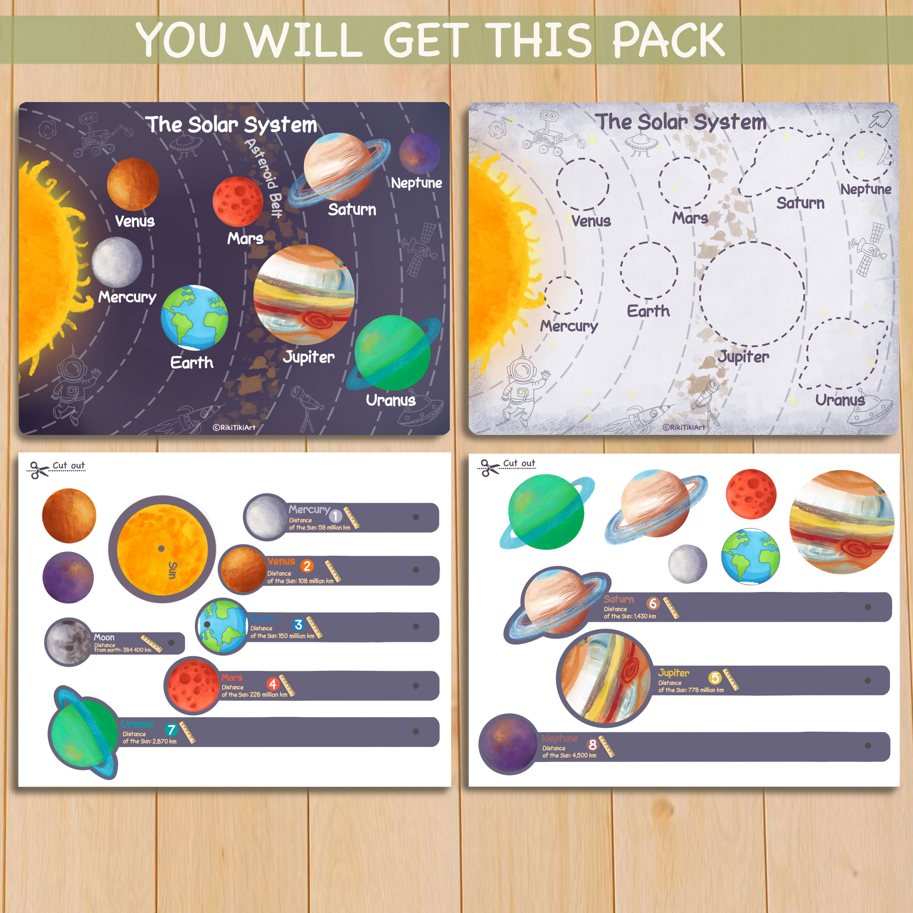 Solar System Distance Activity