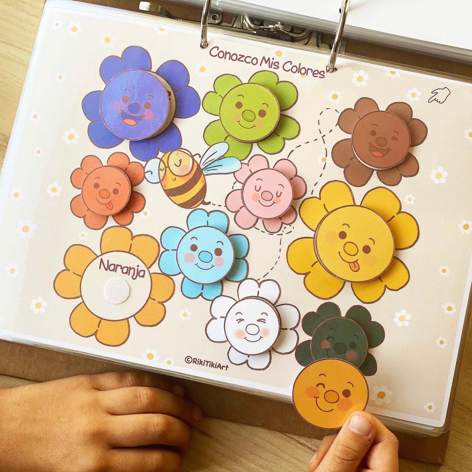 Spanish Farm Busy Book Montessori Toddler Busy Book Printable Preschool ...