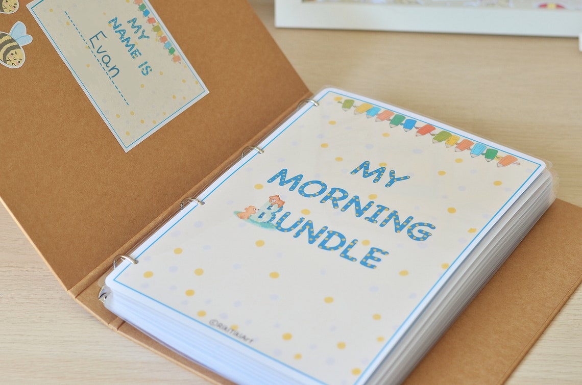 Busy Book My Morning Bundle Circle Time Printable Preschool - Etsy