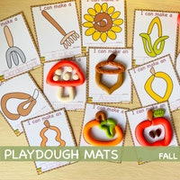 Shapes Play Dough Mats, 2D Shapes, Construction Trucks, Printable ...