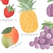 Fruits Poster Watercolor Educational Prints for Toddlers Printable ...