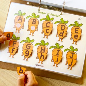 Spanish Farm Busy Book Montessori Toddler Busy Book Printable Preschool ...