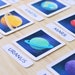 Solar System Flashcards, Printable Montessori Materials, Homeschool ...