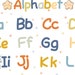 Set of 2 Prints Alphabet and Numbers Poster Ocean Themed - Etsy