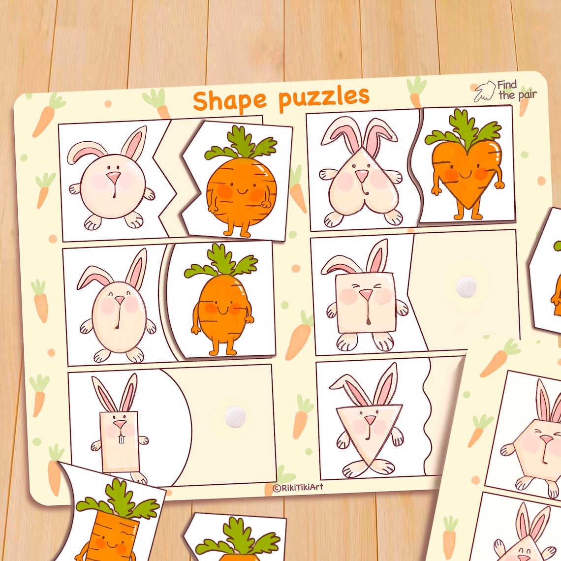 Shape Sorting Activity Printable Preschool Worksheets - Etsy