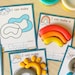 Weather Play Doh Mats Homeschool Printable Play Dough Mats Fine Motor ...