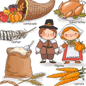 Thanksgiving Poster Playroom Printable Wall Art Fall Nursery ...