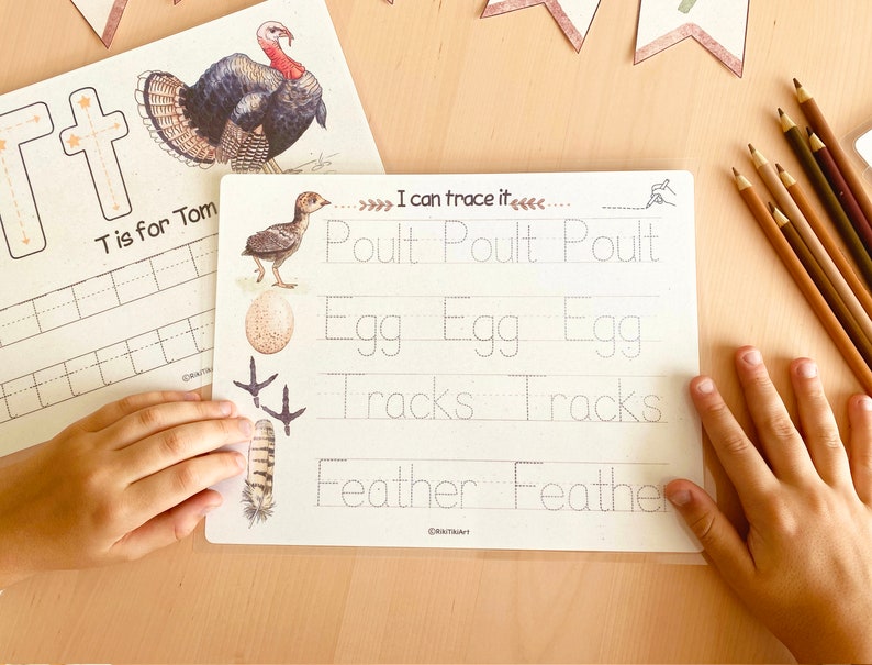 Turkey Unit Study Fall Homeschool Learning Materials Charlotte Mason ...