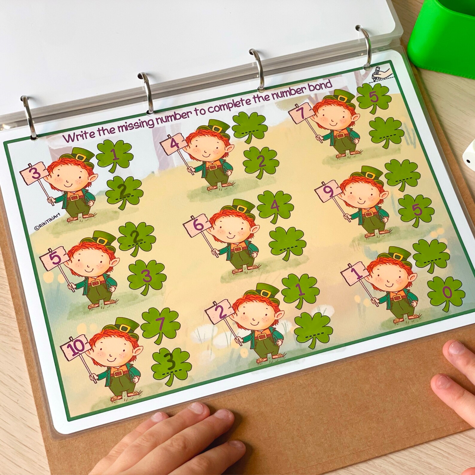 St Patricks Day Busy Book Printable Toddler Learning Binder - Etsy