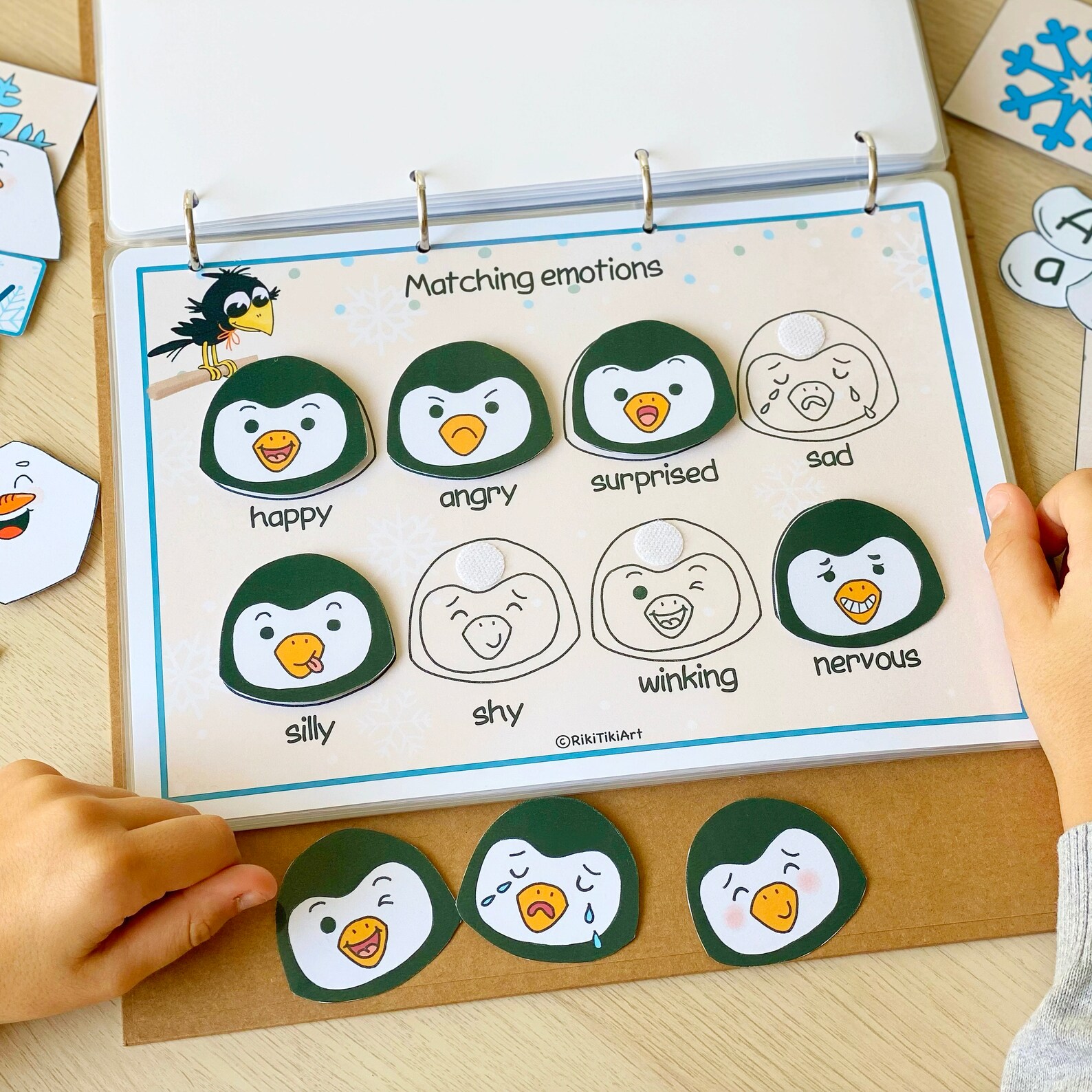 Winter Busy Book Printable Preschool Curriculum Learning - Etsy