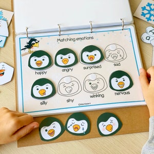 Winter Busy Book Printable Preschool Curriculum Learning Binder ...