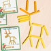 Winter Popsicle Sticks Mats Printable Christmas Activities for - Etsy