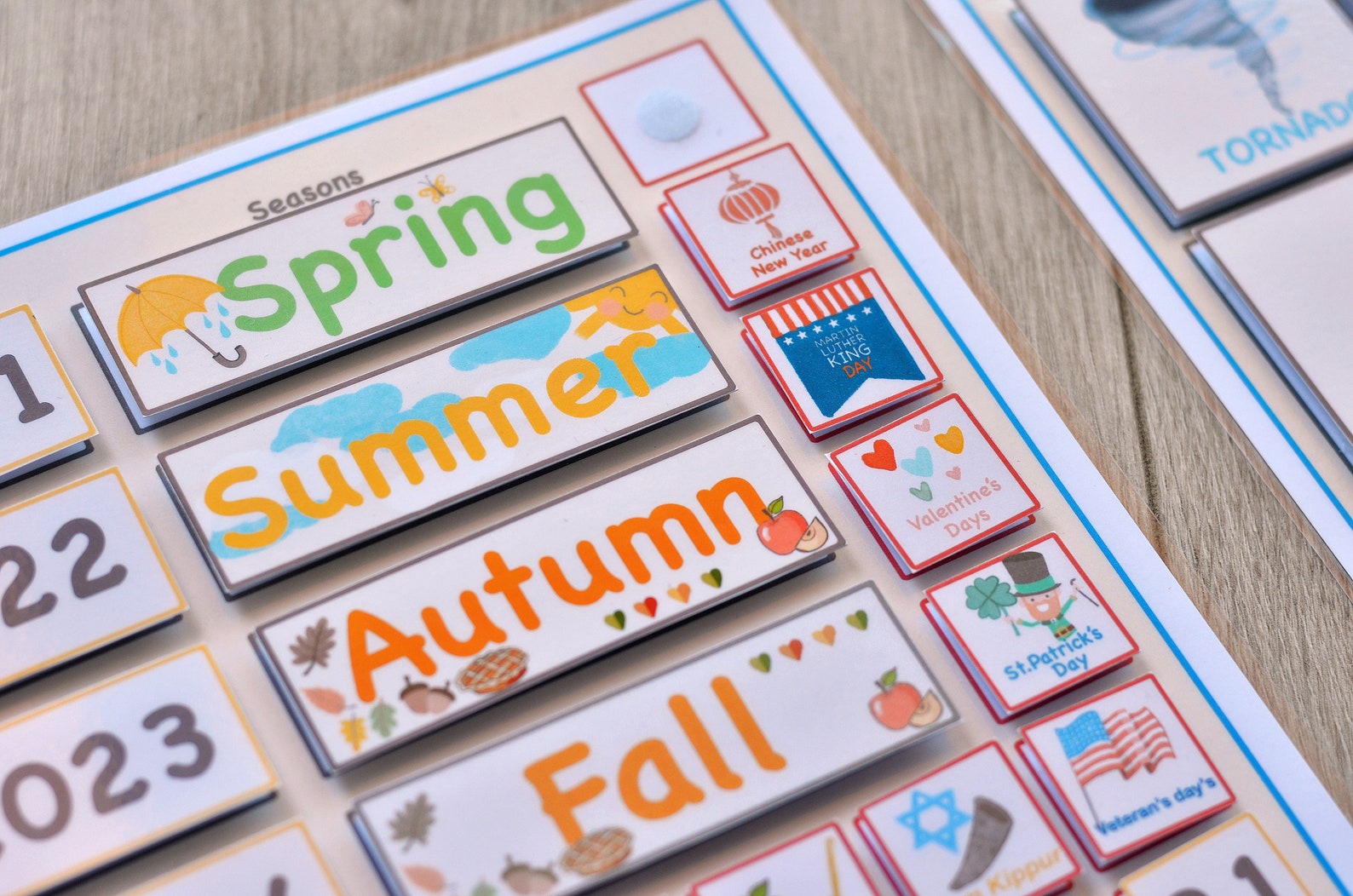 Morning Board Kids Perpetual Calendar Printable Classroom - Etsy